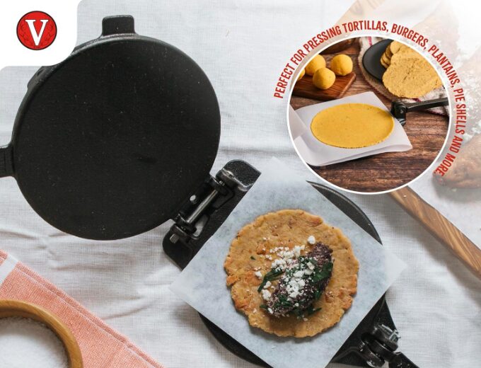 VICTORIA 8インチ トルティーヤプレス レビュー｜本格タコス好きに“一生モノ”の鋳鉄プレス – おつまみ音頭